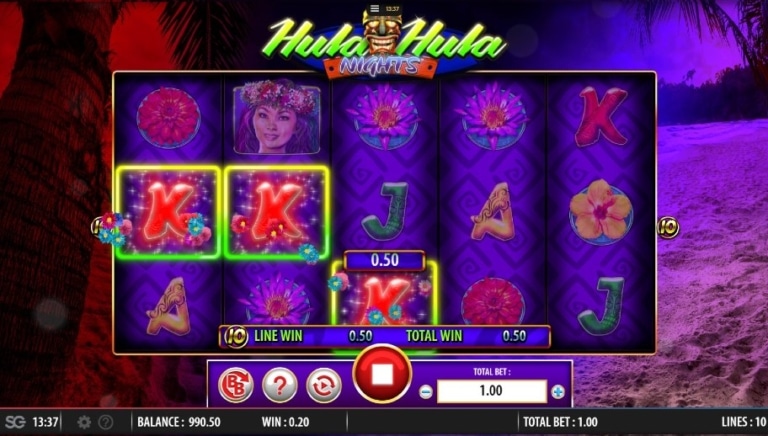 Hula Nights Slot | up to 98% RTP | Win up to $250,000!